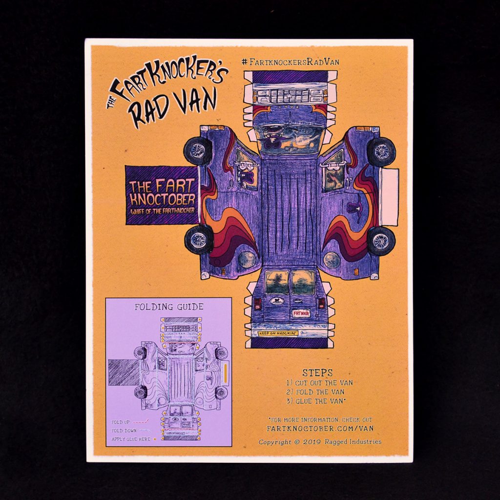 The Fartknocker’s Rad Van – The Fart Knoctober Shoppe